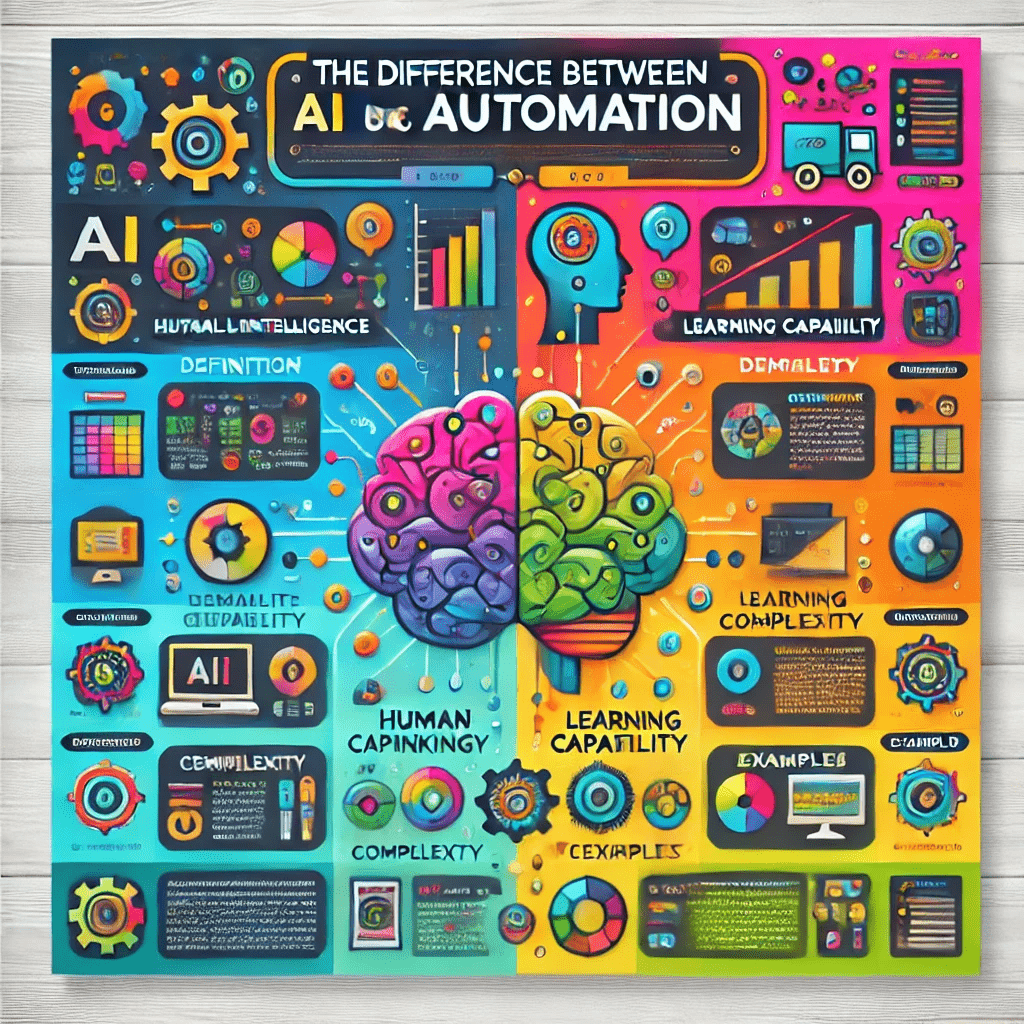 Difference Between Artificial Intelligence and Automation | by Abhijat Sarari | AI Innovator ...