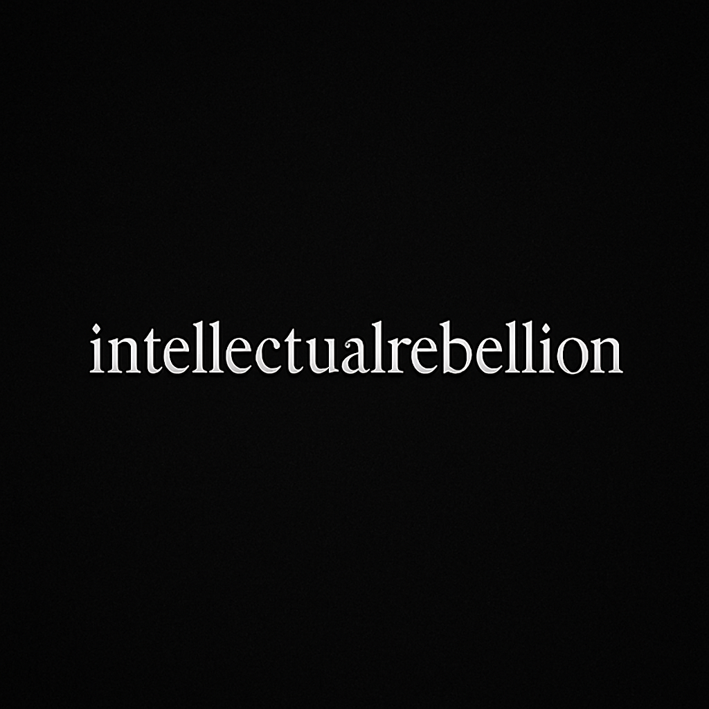 INTELLECTUAL LONELINESS | by Intellectual Rebellion | Jun, 2025 | Medium
