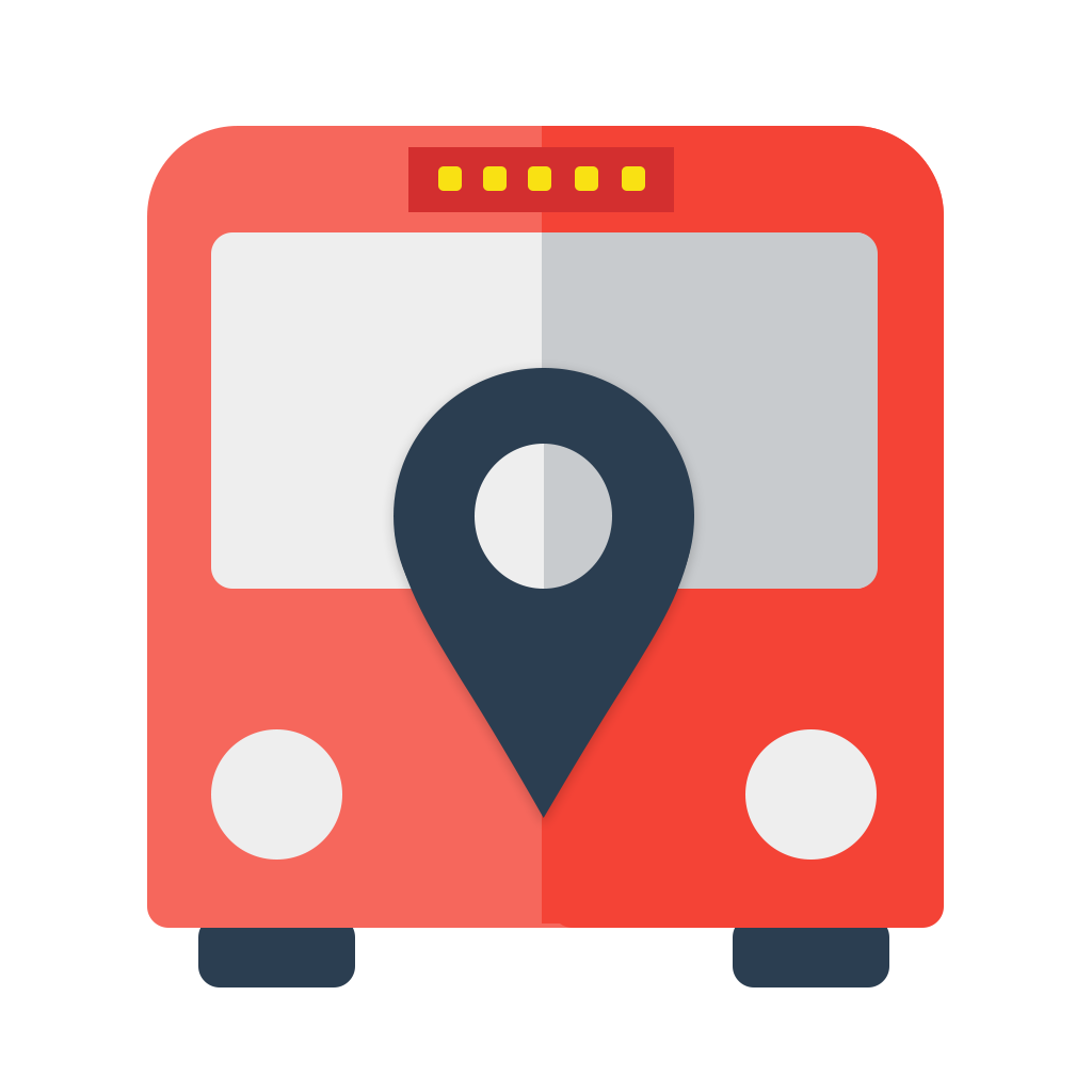 Bus Locator — Buslo. Icon for a Bus Location service | by Tejas Nikumbh ...