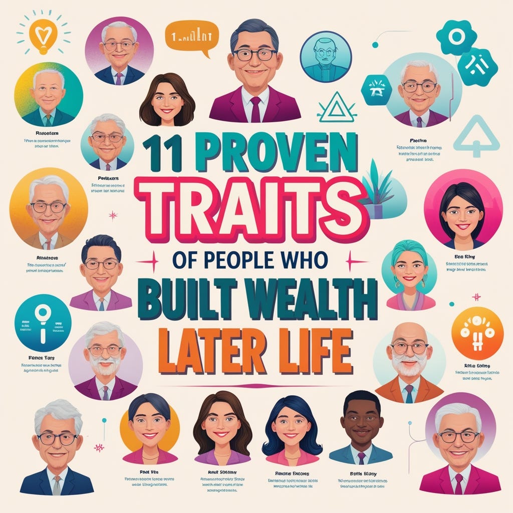 11 Proven Traits of People Who Built Wealth Later in Life (and How You ...