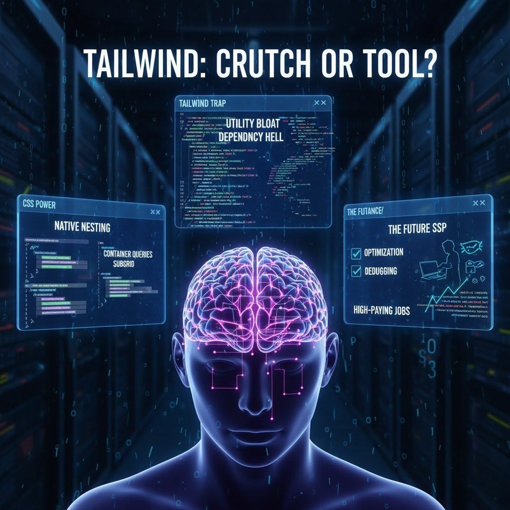 Is Tailwind CSS Making Us Bad Developers? The Case for Mastering Modern ...