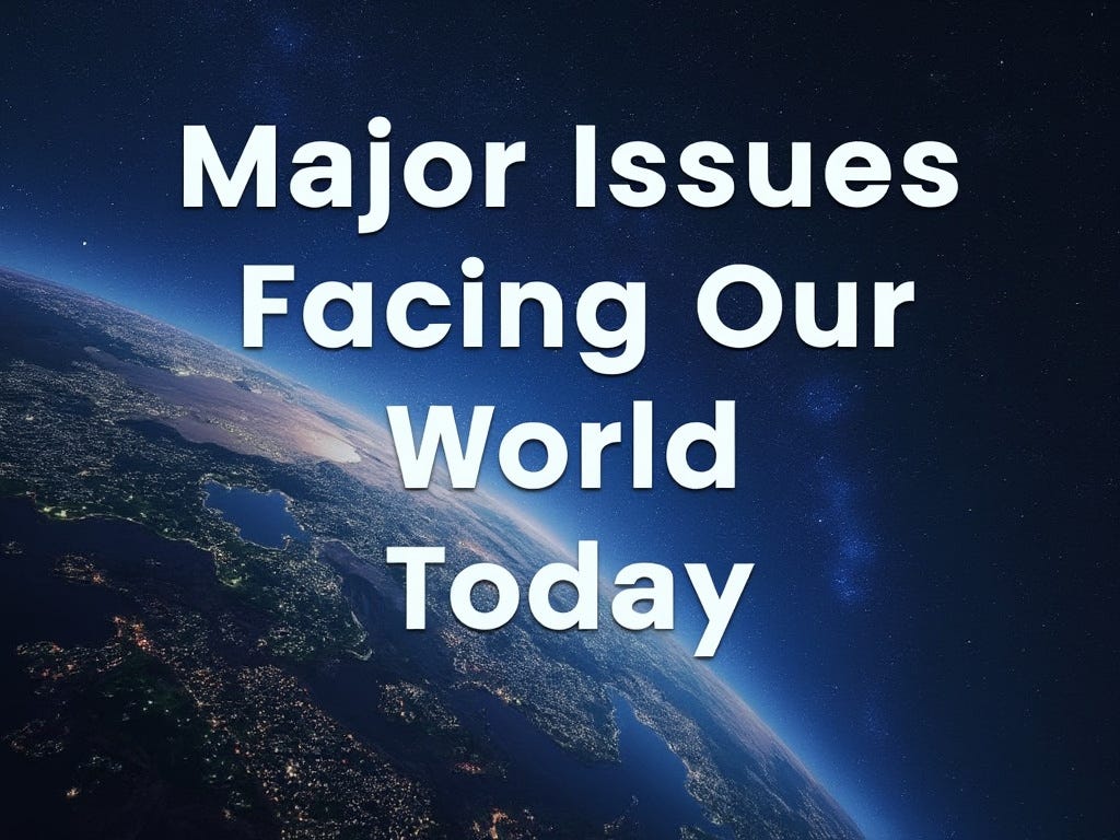 Major Issues Facing Our World Today | by Mr.William Holloway | Nov, 2024 | Medium