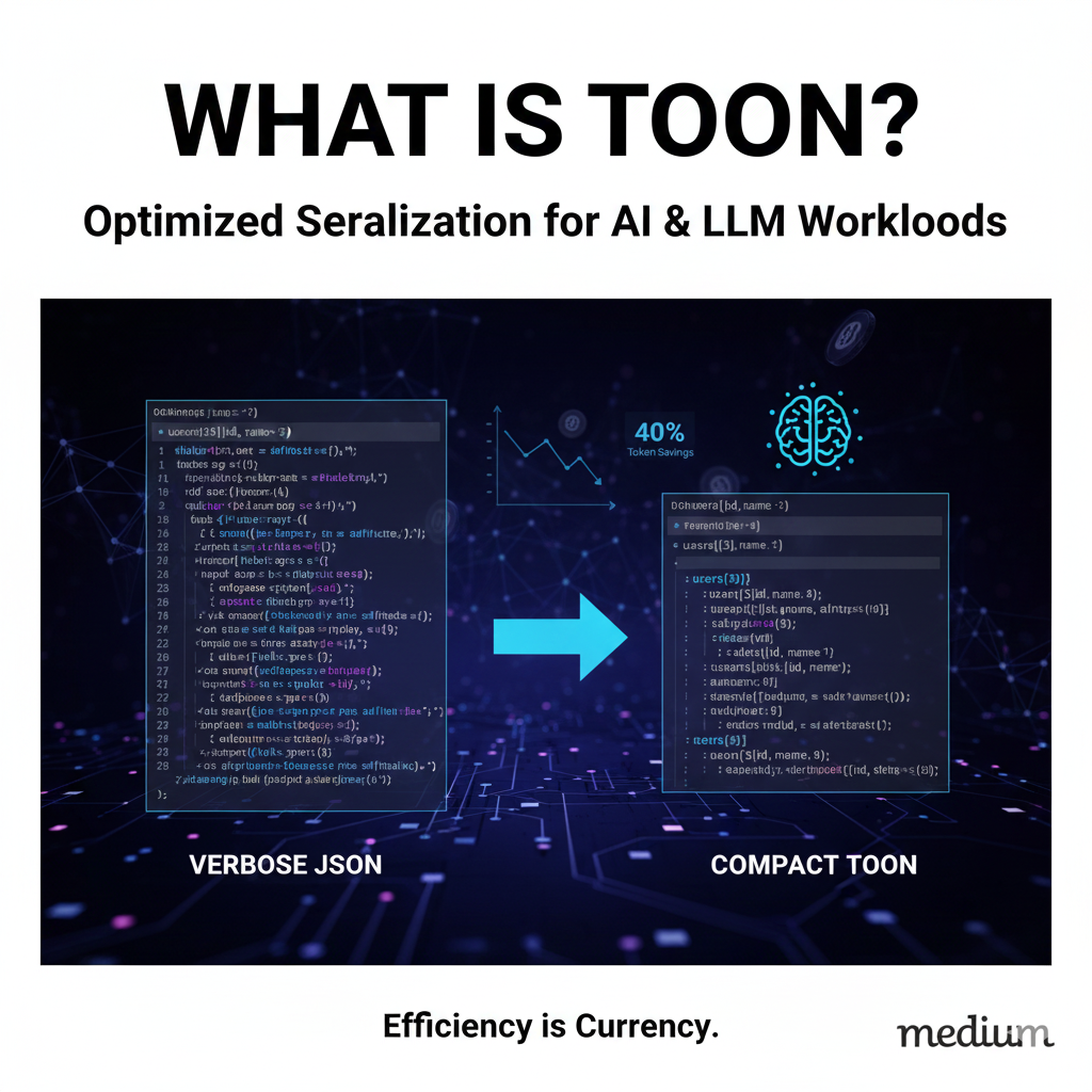 What is TOON: An Optimized Serialization Format for AI and LLM Workloads | by Bhanit Gaurav ...