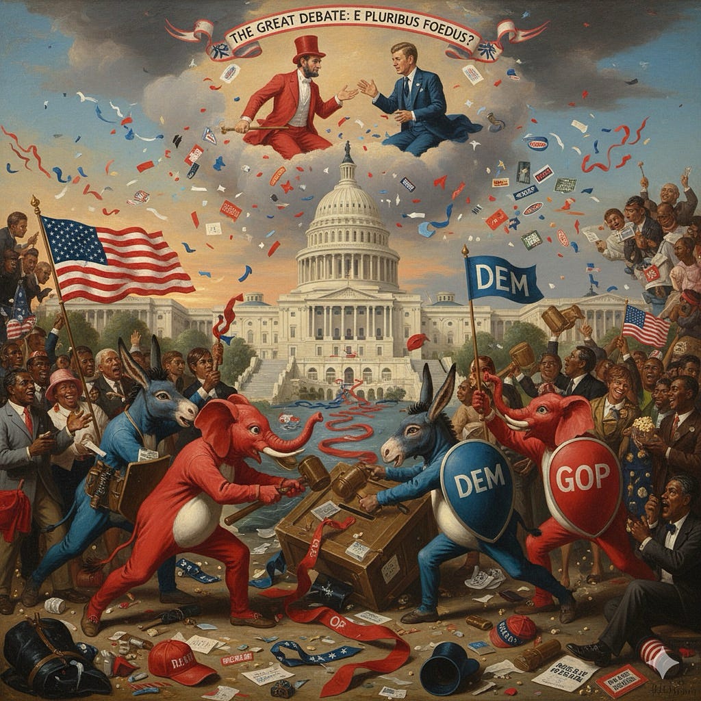 The Battle of Democrats and Republicans in the USA | by Guilherme ...