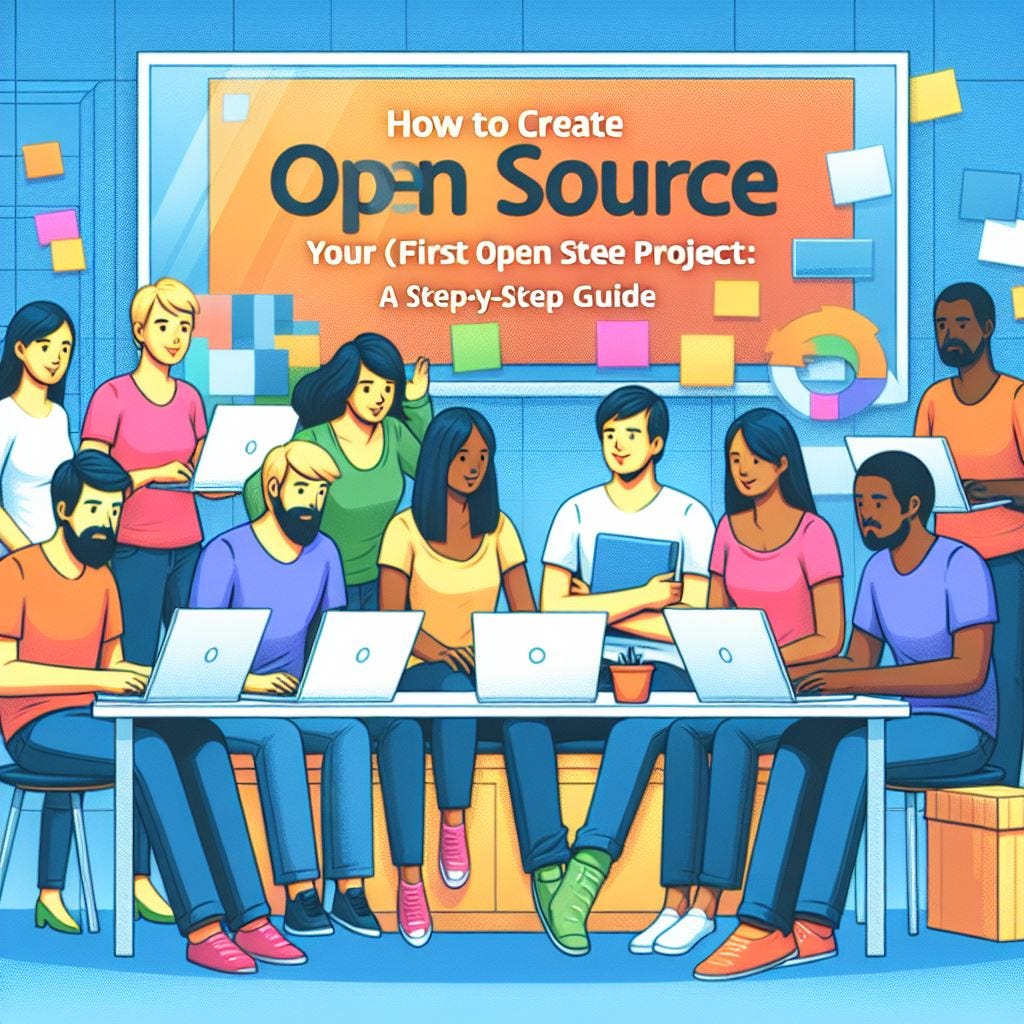 How To Create Your First Open Source Project A Step By Step Guide By 8187