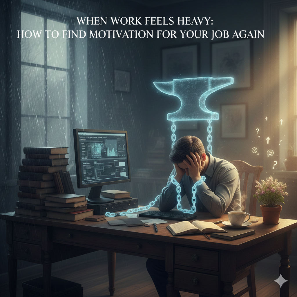 When Work Feels Heavy: How to Find Motivation for Your Job Again | by ...