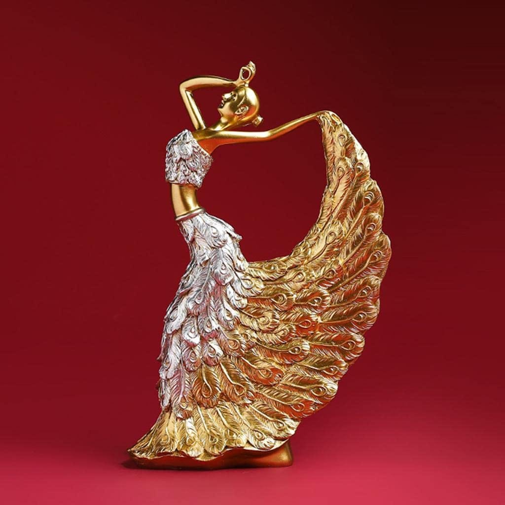 DECORATIVE DANCING LADY FIGURINE Such a lovely figurine! This decor ...