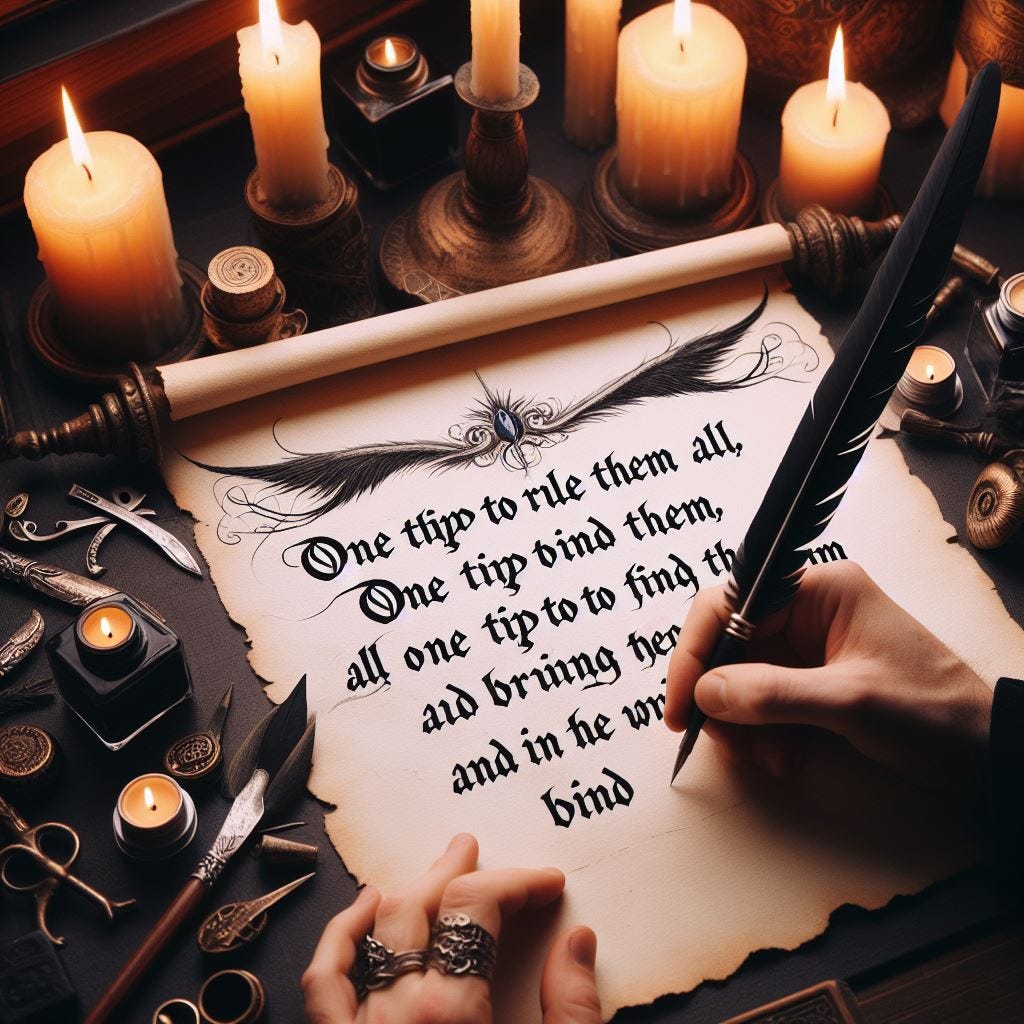 One Writing Tip to Rule Them All. The One master suggestion | by ...