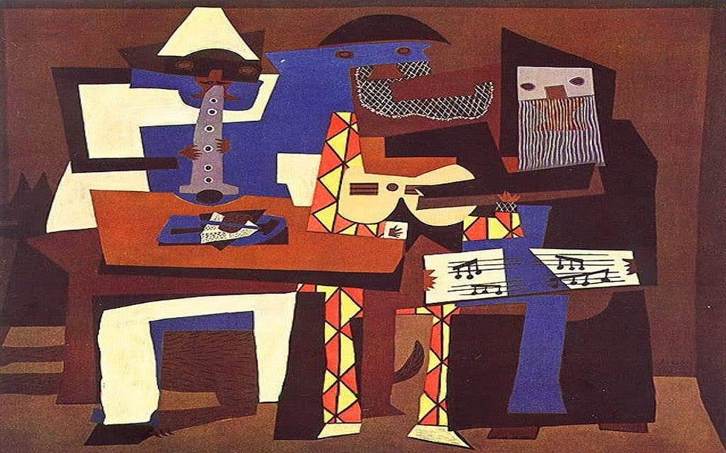 Pablo Picasso’s three musicians. - Volfredo Camacho - Medium