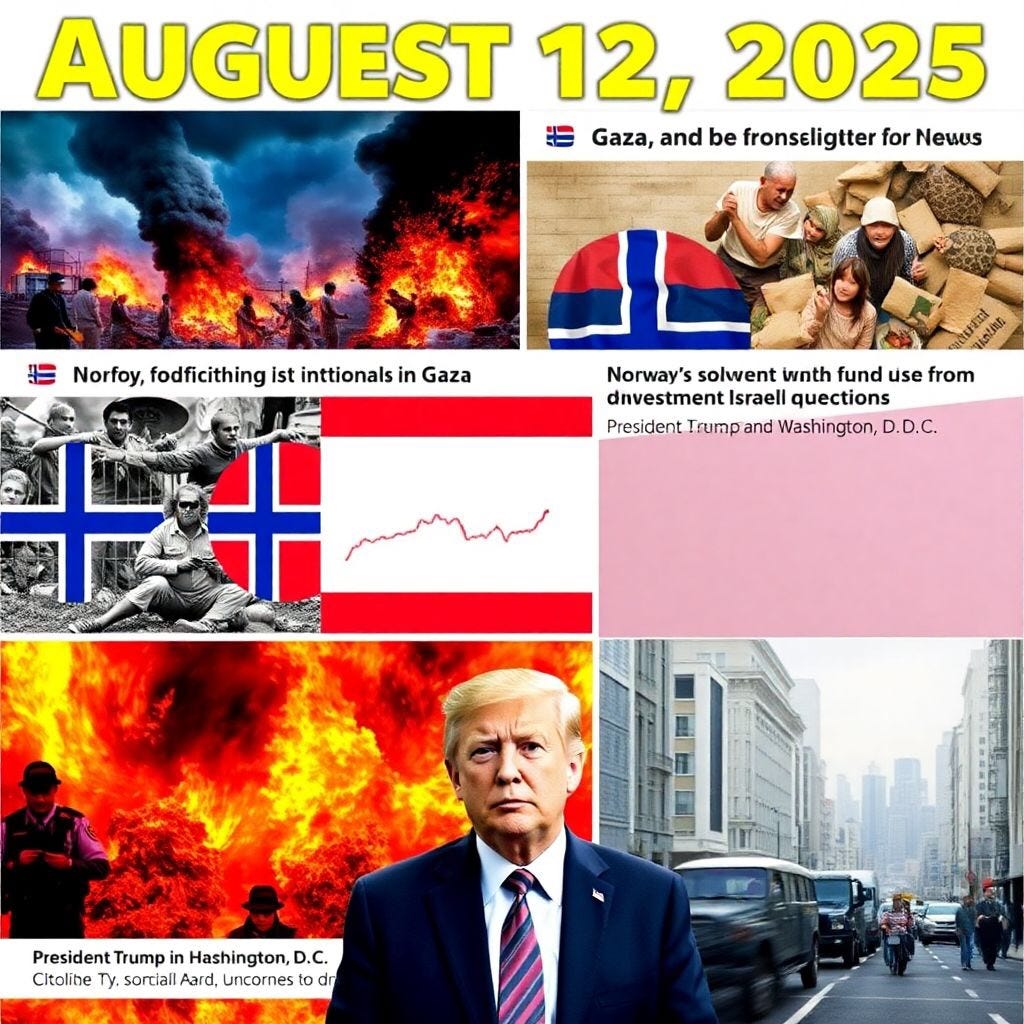 Top News Stories for August 12, 2025 | by gab1930s | Medium