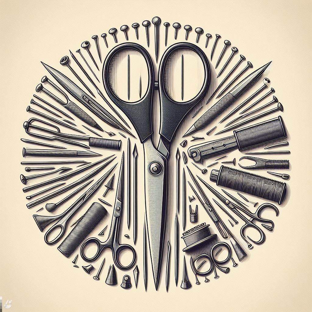 Sharpening Your Creativity: Unexpected Journeys with Scissors, Needles ...