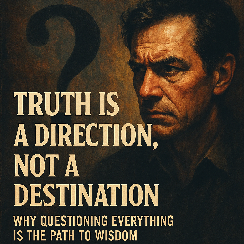 Truth Is a Direction, Not a Destination: Why Questioning Everything Is ...