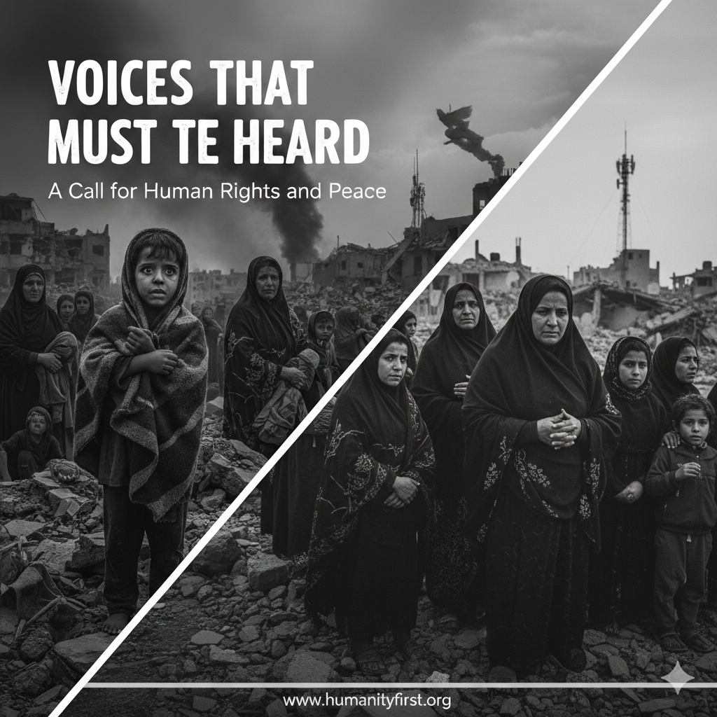 Voices That Must Be Heard: A Call for Human Rights and Peace | by ...