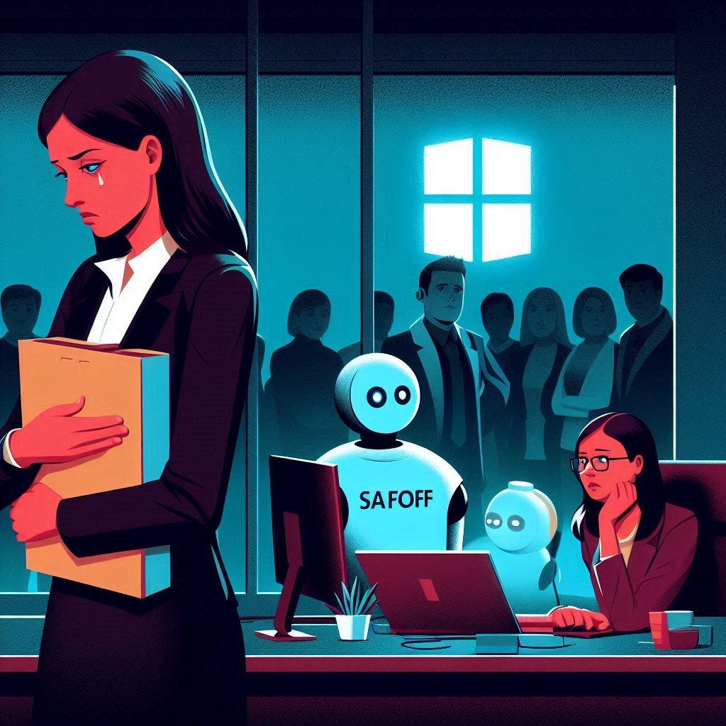 Microsoft Saved ₹4,285 Crore with AI: After Laying Off 9,000 Employees! | by Author Peter, MBA ...