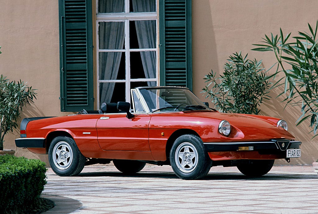 Nobody’s Favorite: Revisiting the 1980s Alfa Romeo Spiders | by Matteo ...
