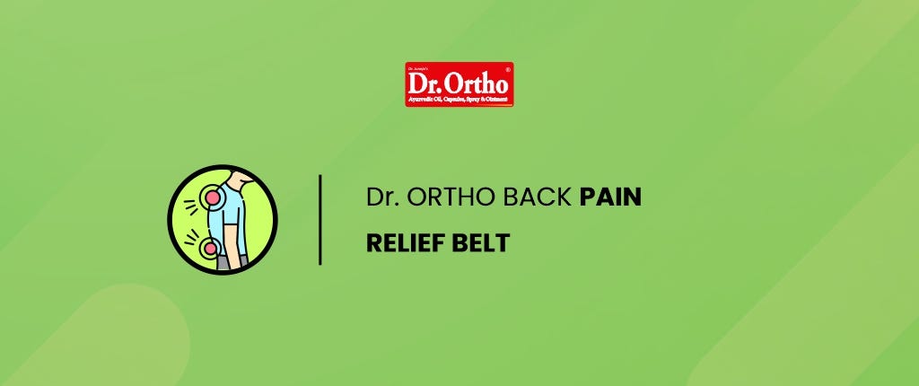 Dr Ortho Back Pain Relief Belt That can help Reduce Your Pain | by Step ...