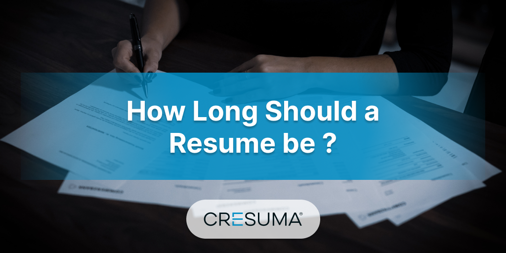 How Long Should a Resume Be?. Embarking on a journey toward career ...