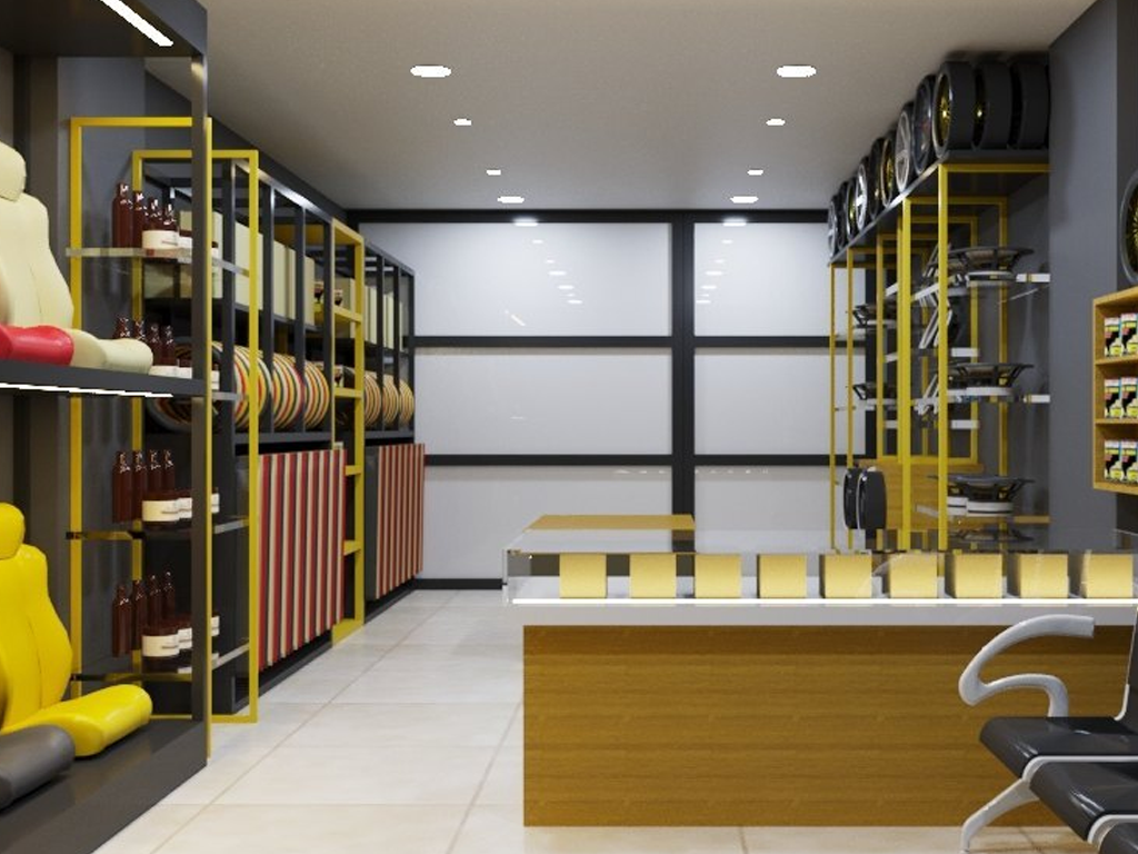 Shop Interior Designing in Shilaj -Fadia Architects | by Fadia ...