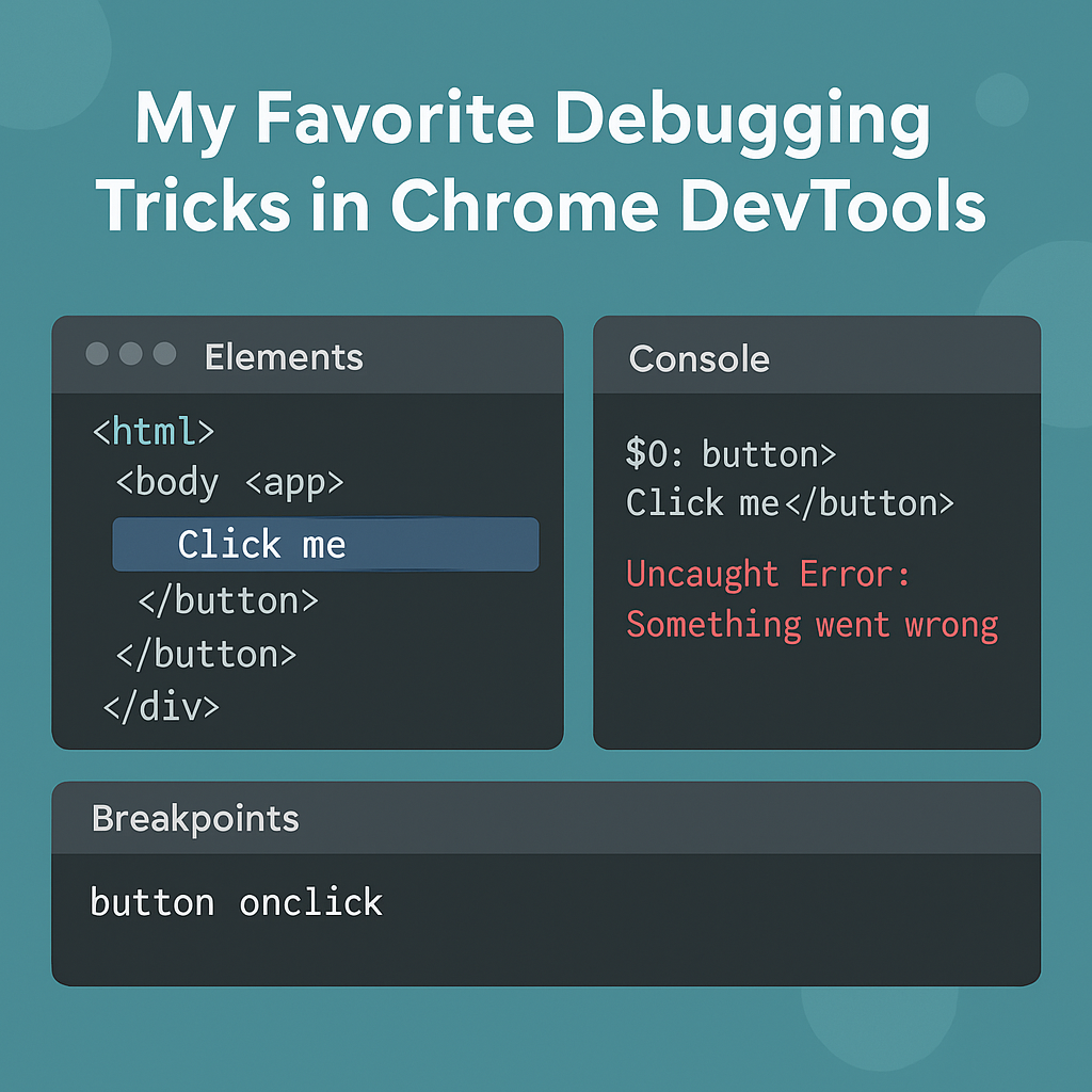 🔎 My Favorite Debugging Tricks in Chrome DevTools (2025 Edition) | by Vignesh Uthrapathy | Jun ...