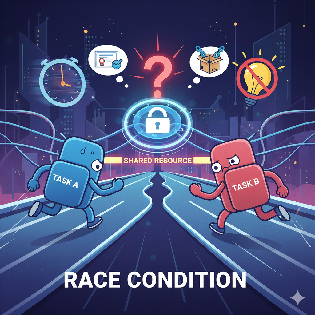 Solving Race Conditions in Asynchronous Systems: A Practical Solution ...
