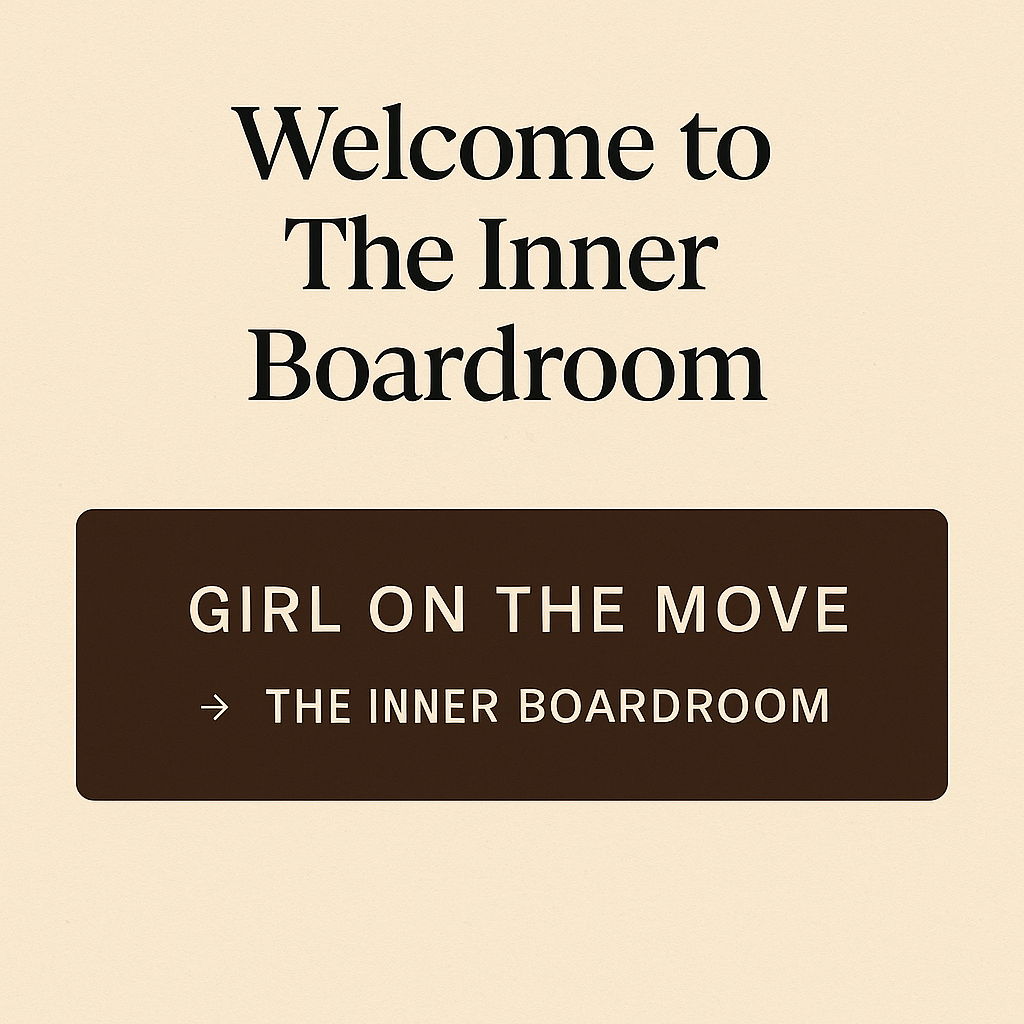 Welcome to The Inner Boardroom. If you’ve been following this space ...
