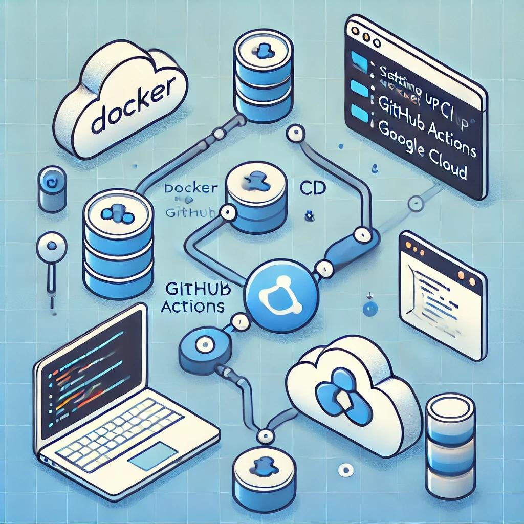 Title: Setting Up a CI/CD Pipeline for a Small Project with Docker, GitHub Actions & Google ...