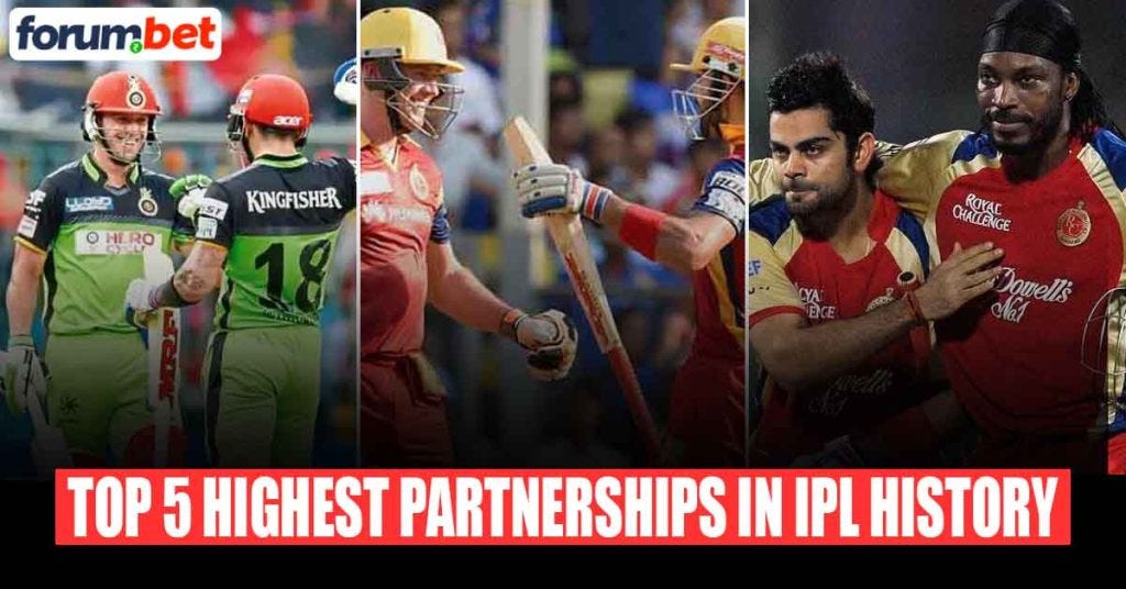 Top 5 Highest Partnership in IPL History | by Galla Om | Apr, 2024 | Medium