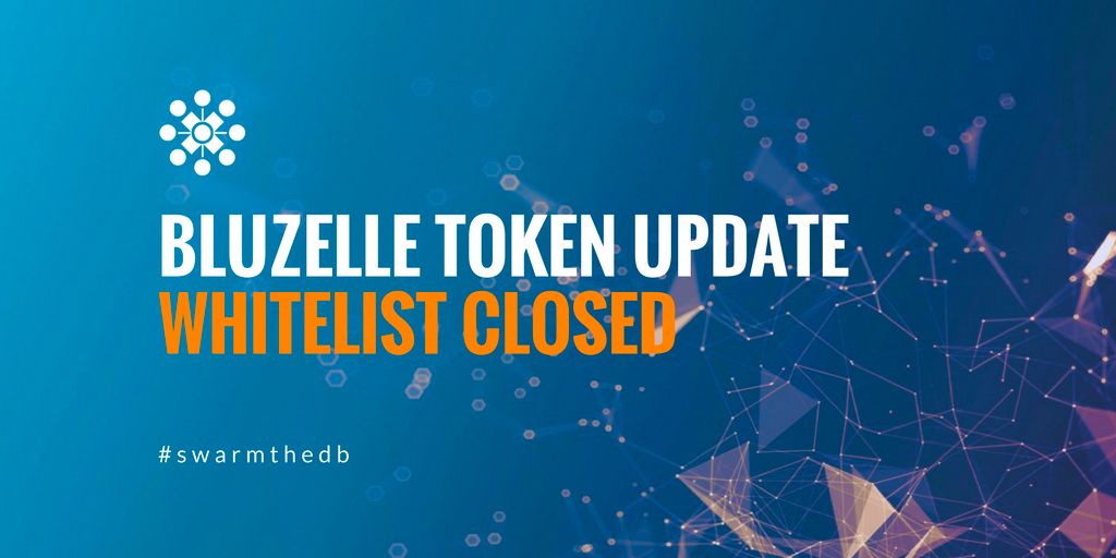 Token Update — Whitelisting is closed | by Pavel Bains | The Blueprint ...