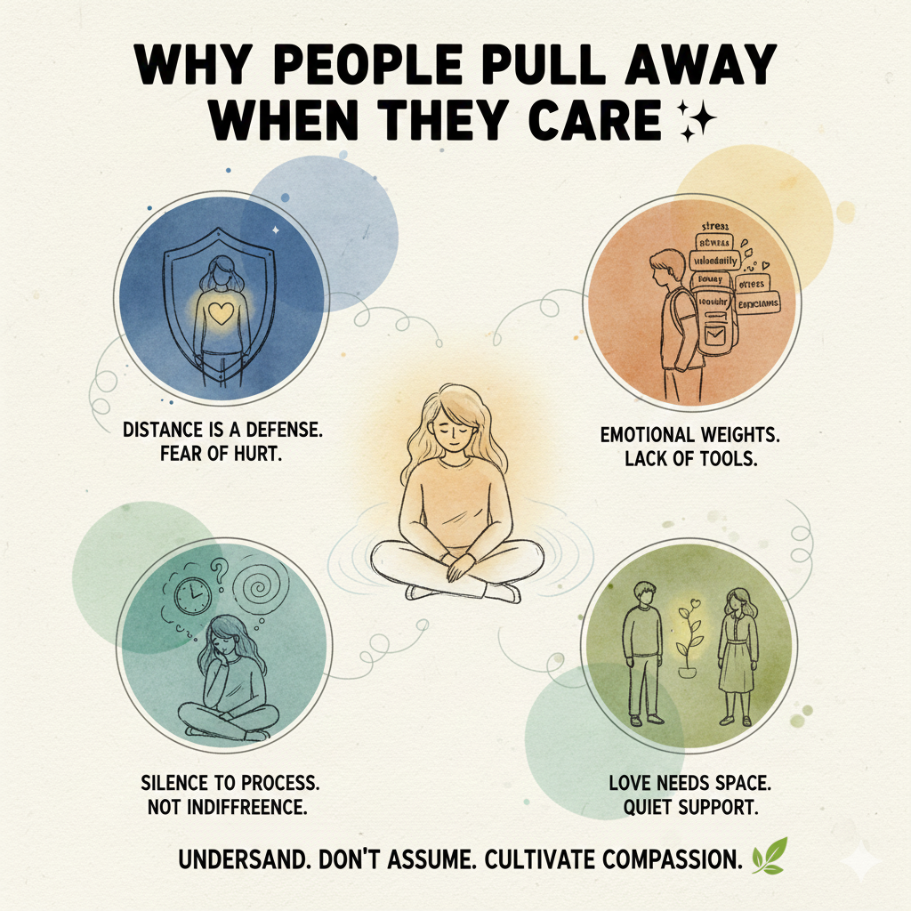 Why People Pull Away When They Care 🧠💭 | by Gandhi Bhaumik | Dec, 2025 ...