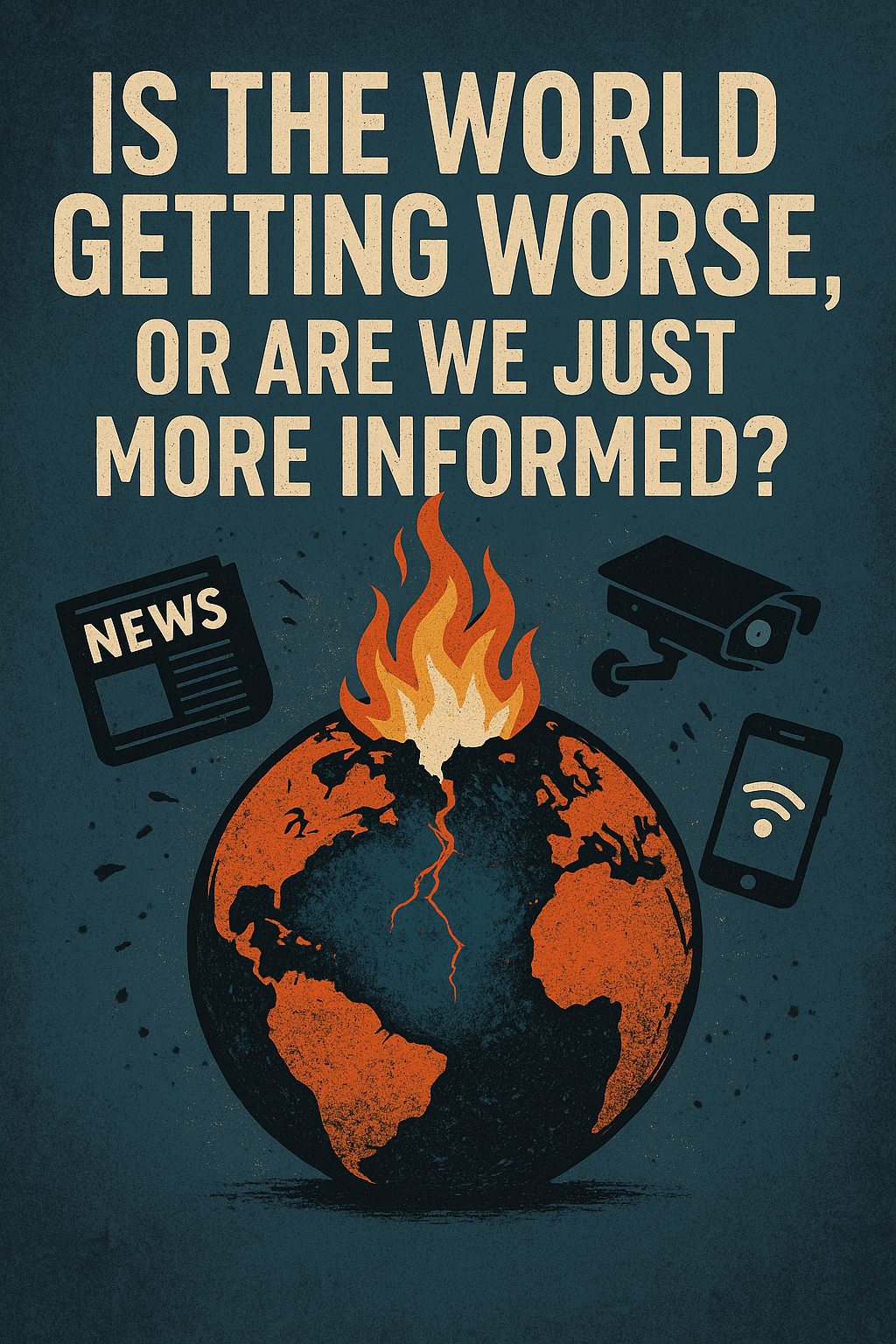 "Is the World Getting Worse, or Are We Just More Informed?" | by Pavan ...