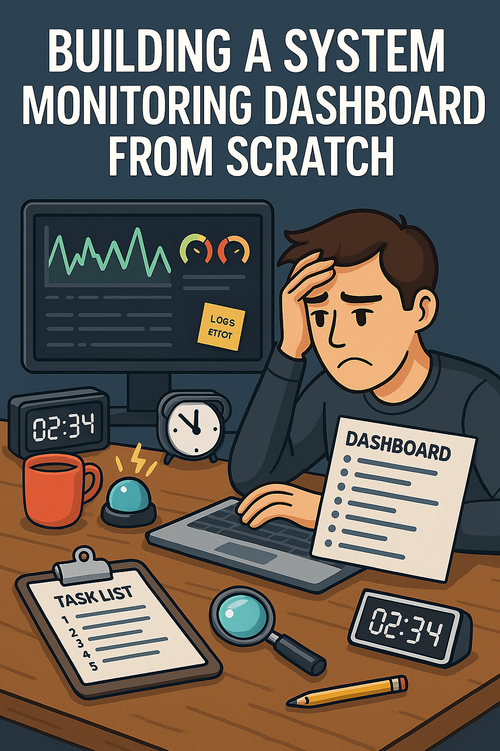 Building a System Monitoring Dashboard from Scratch | by Yatin | Plan ...