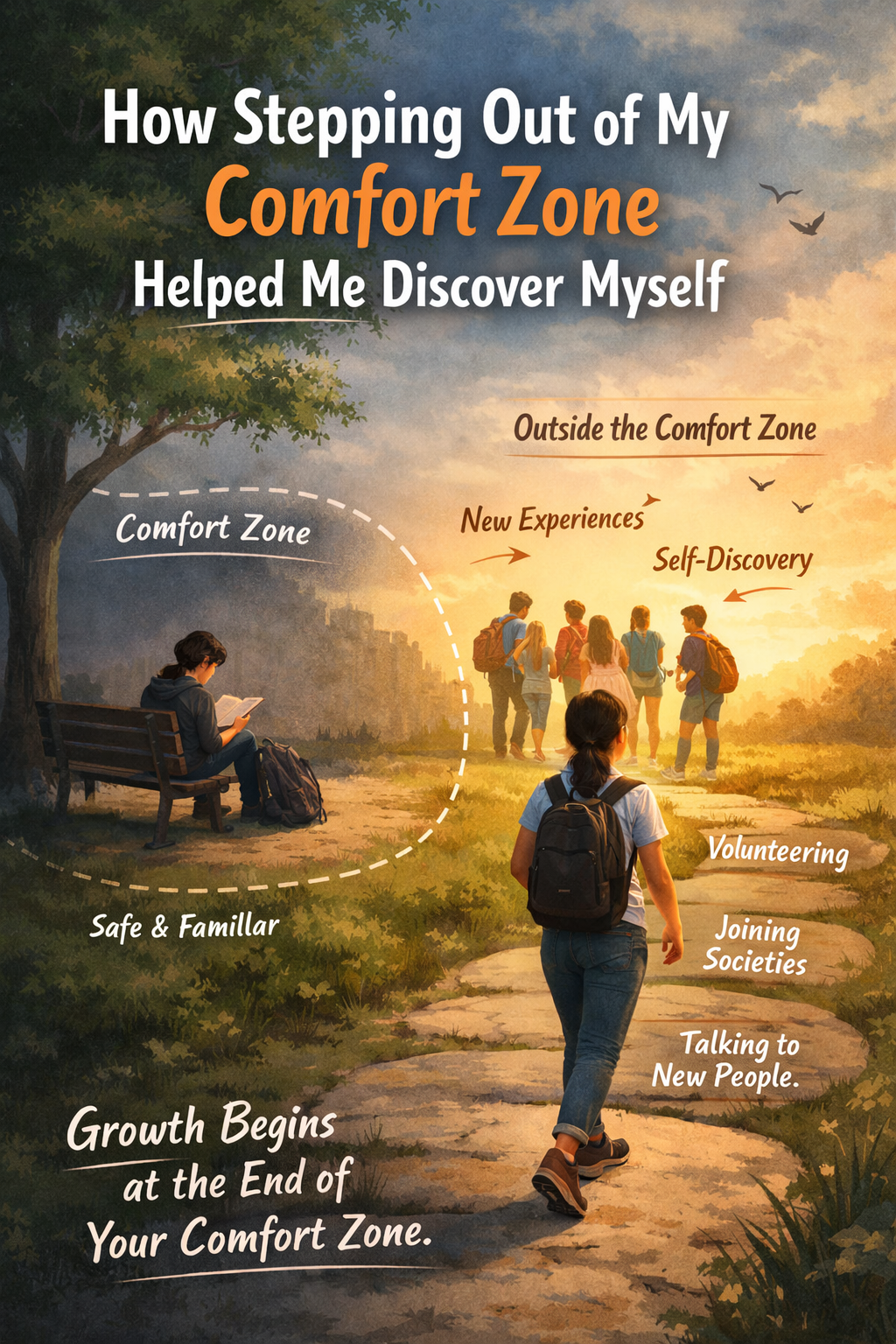 How Stepping Out of My Comfort Zone Helped Me Discover Myself | by ...