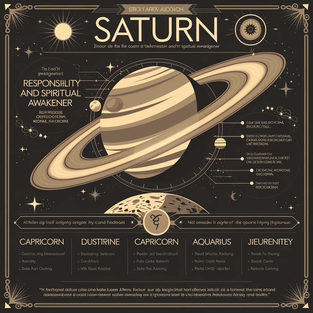 Saturn: The Cosmic Taskmaster and Spiritual Awakener | by drsskro | Oct ...
