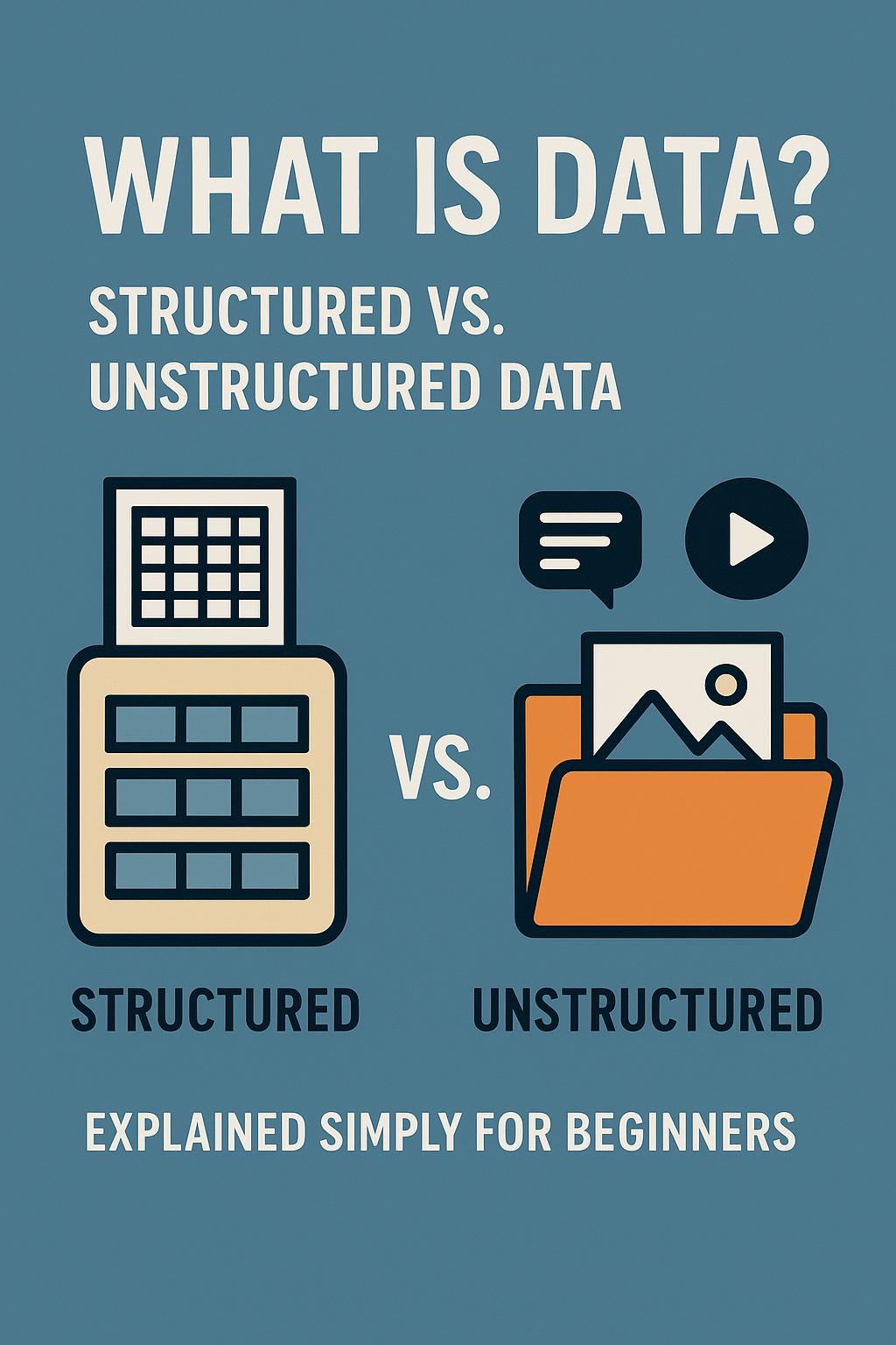 What Is Data? Structured vs. Unstructured Data (Explained Simply for ...