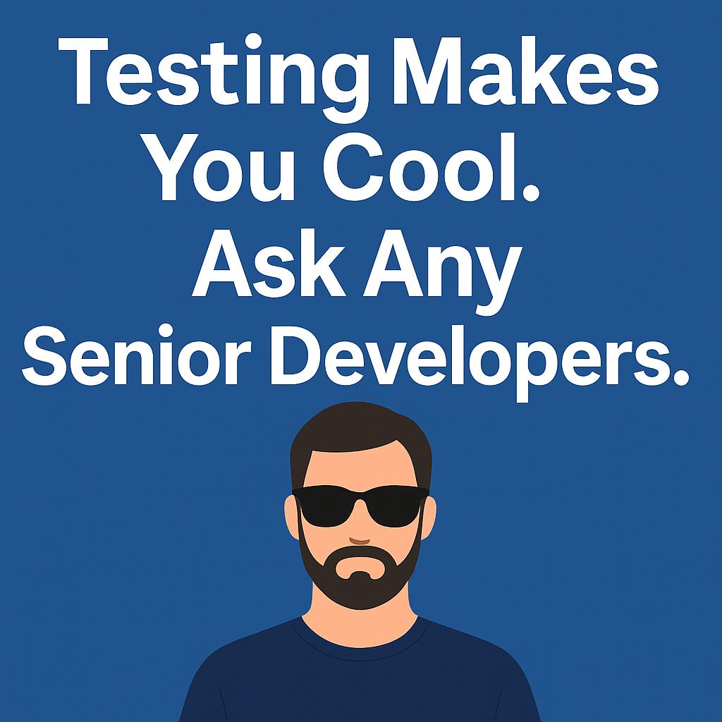 Testing Makes You Cool. Ask Any Senior Developers. | by Coding Creed ...