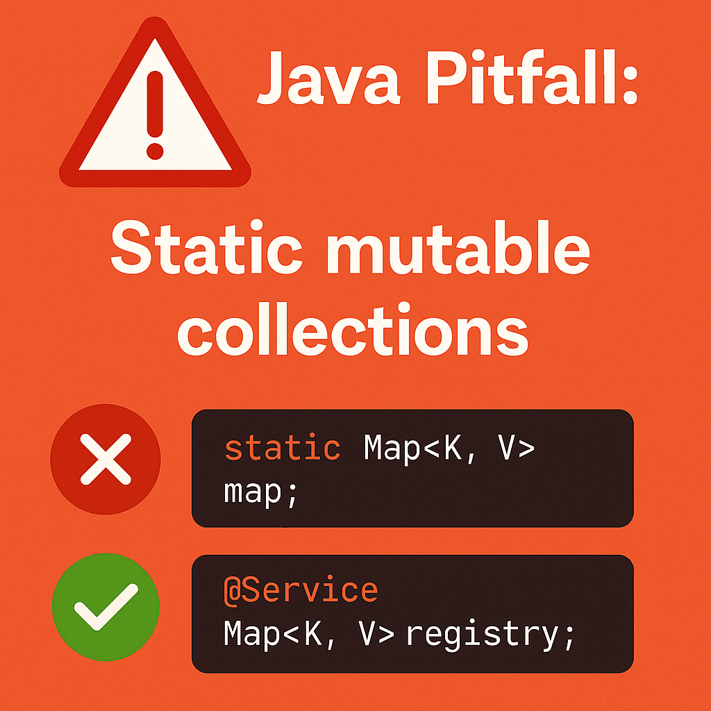 The Hidden Danger of Static Mutable Collections in Java | by Titus Paul ...