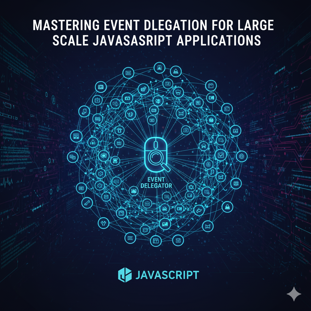 Mastering Event Delegation for Large Scale JavaScript Applications | by Manalimran | JavaScript ...