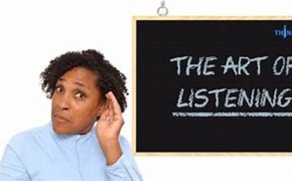 Listening: An Important Skill. do we actually know how to listen? | by ...