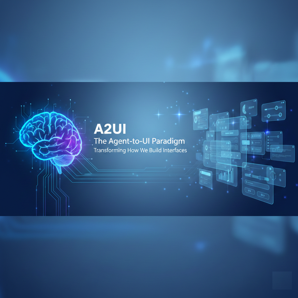 A2UI: The Agent-to-UI Paradigm Transforming How We Build Interfaces | by Dr. Shouke Wei | Dec ...