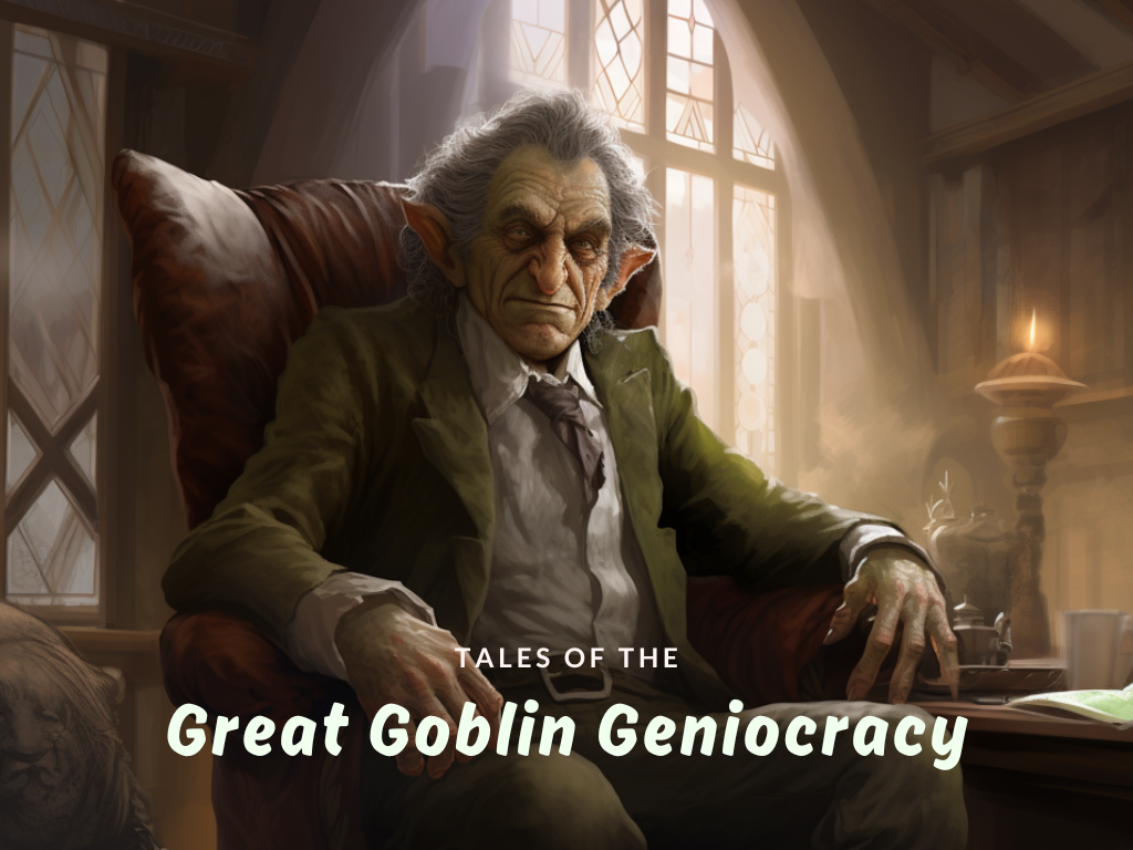 Tales of the Great Goblin Geniocracy | by Jay C Wells | The Fiction ...