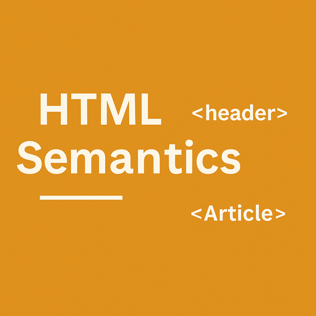 HTML Semantics Made Simple: Write Code That Makes Sense | by Chinenye Ndubuisi | May, 2025 | Medium