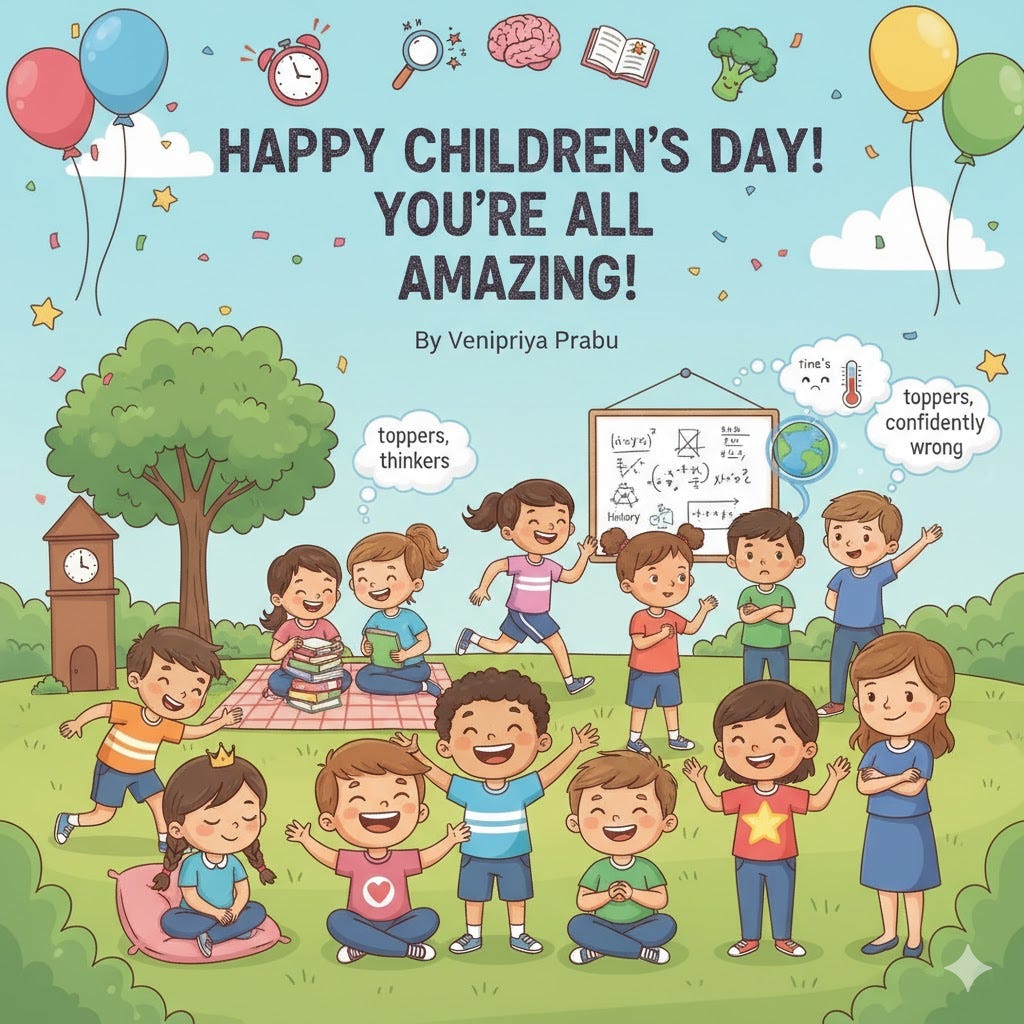 The Ultimate Children’s Day Poem- by Venipriya Prabu | by Venipriya Prabu | Nov, 2025 | Medium