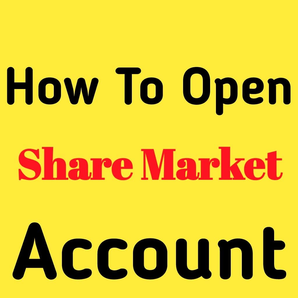 How To Open Share Market Account. How to open share market account ये ...