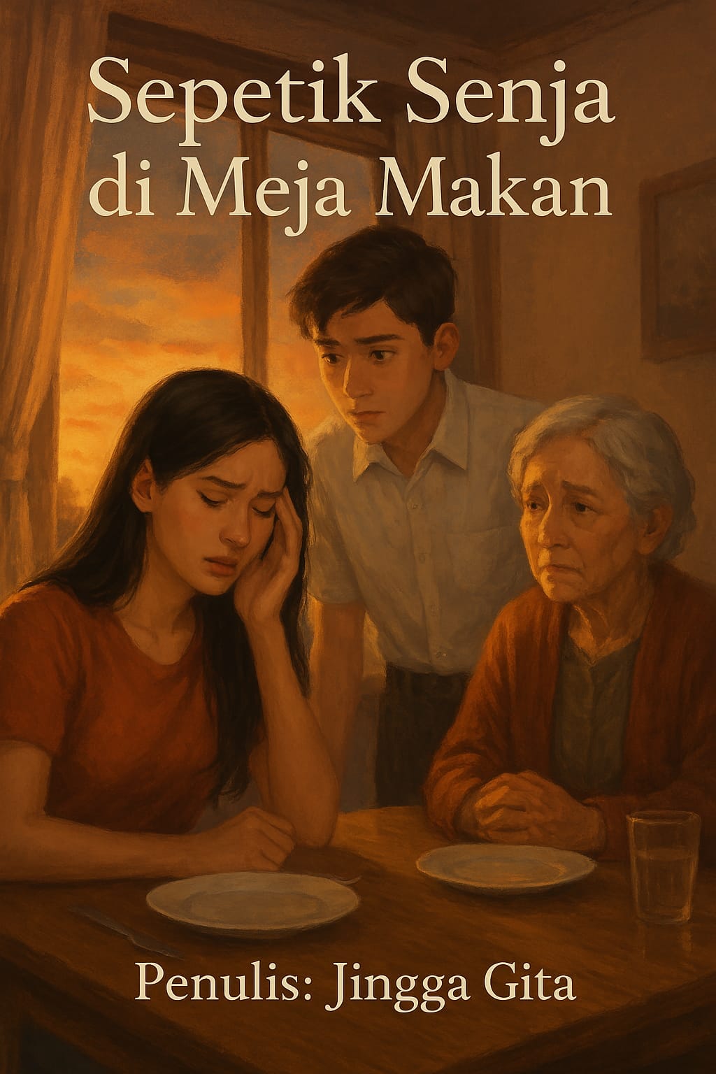 Sepetik Senja di Meja Makan. Bab 1 : Langkah yang berat | by Jingga Gita C | Medium