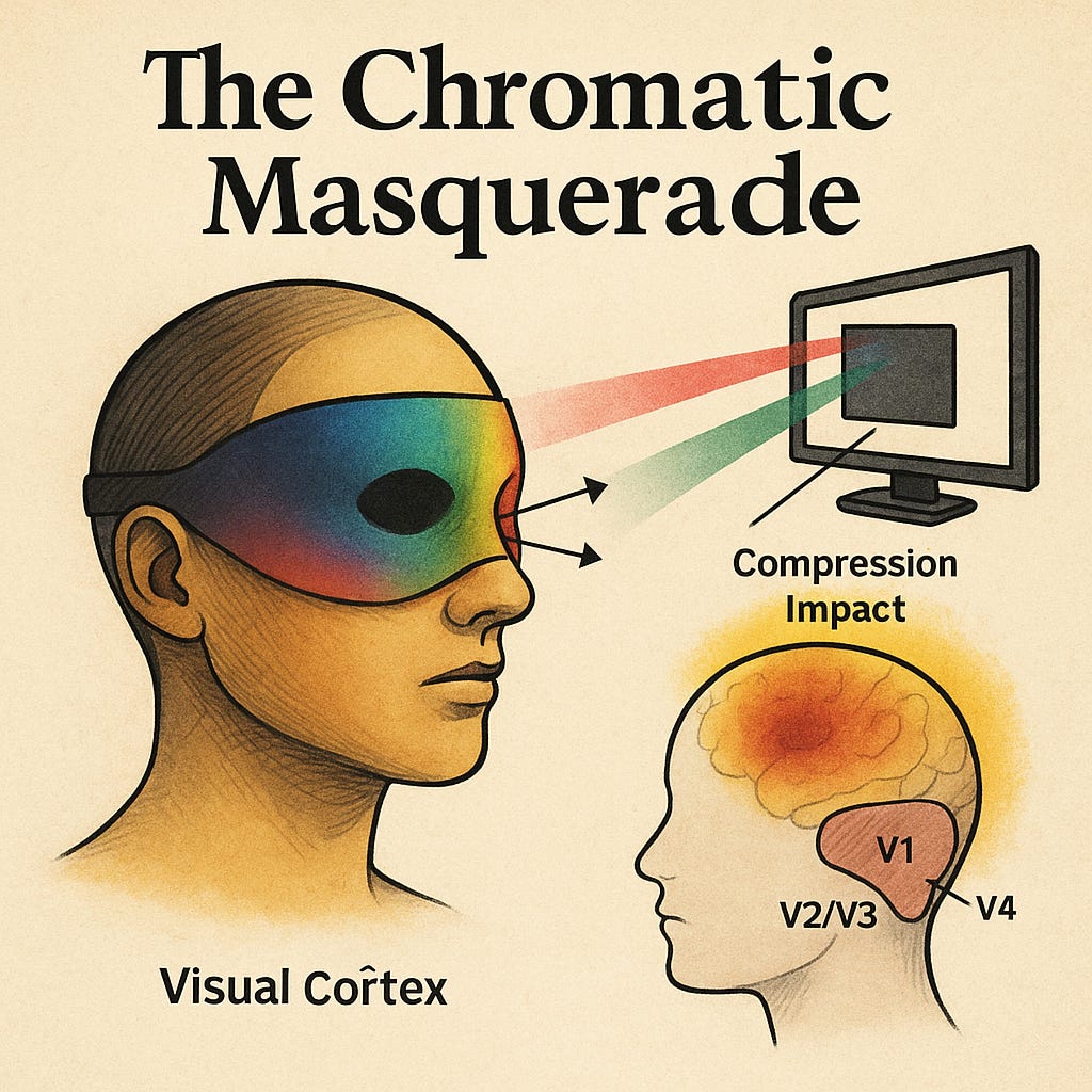 🎭 The Chromatic Masquerade. ⸻ | by Neurabbit | Medium