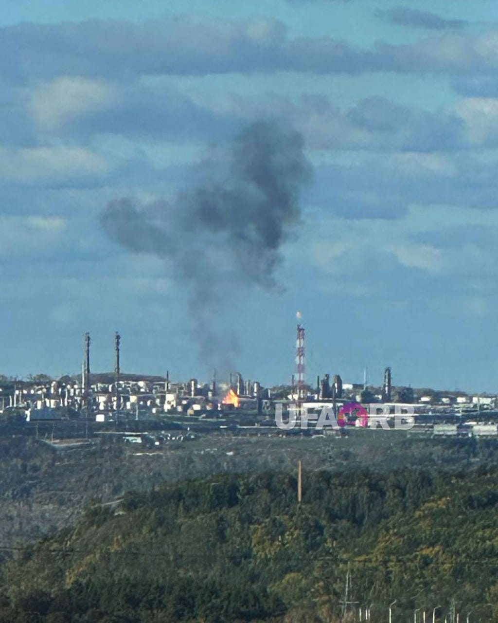 Ukrainian Drone Hits Russian Refinery 900 Miles from the Border | by ...