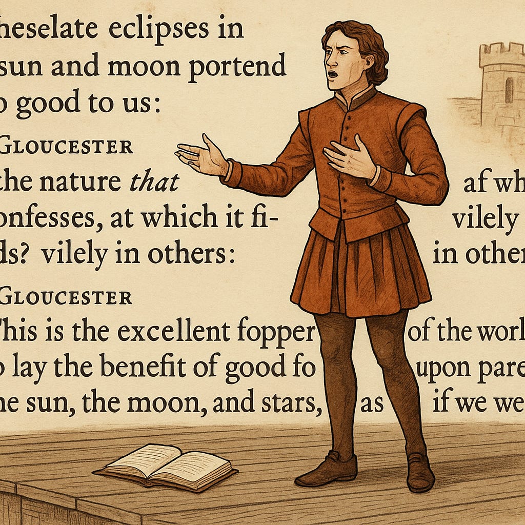 How to Read an Elizabethan Script: Dialogue, Character, Plot, Setting ...