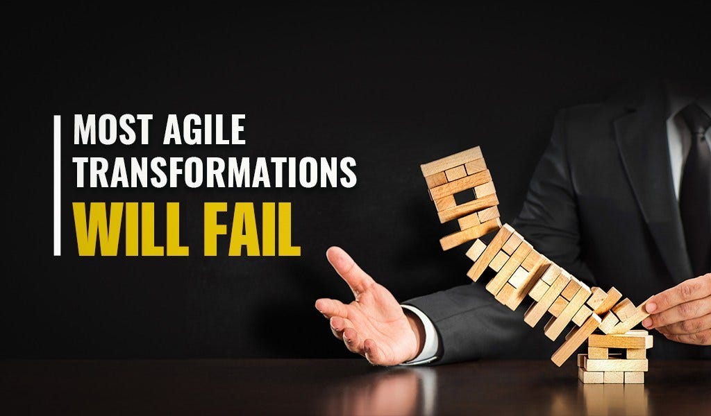 Most Agile Transformations Will Fail | by Anthony Mersino | Leadership ...