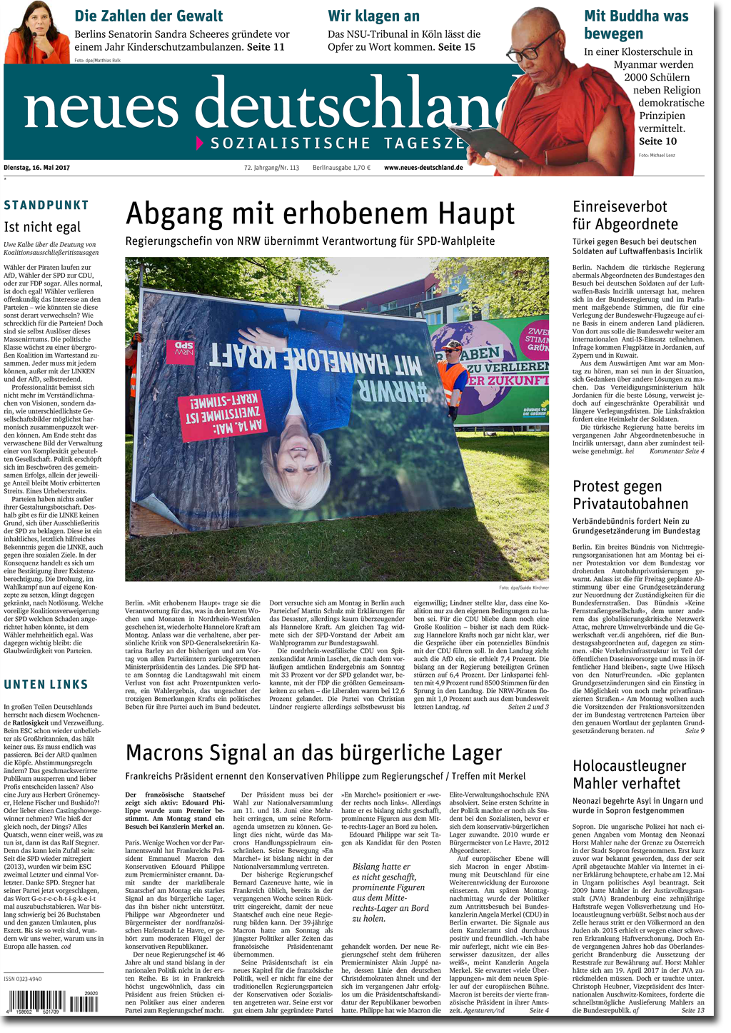 Ist nicht egal. Uwe Kalbe über die Deutung von… | by neues deutschland ...
