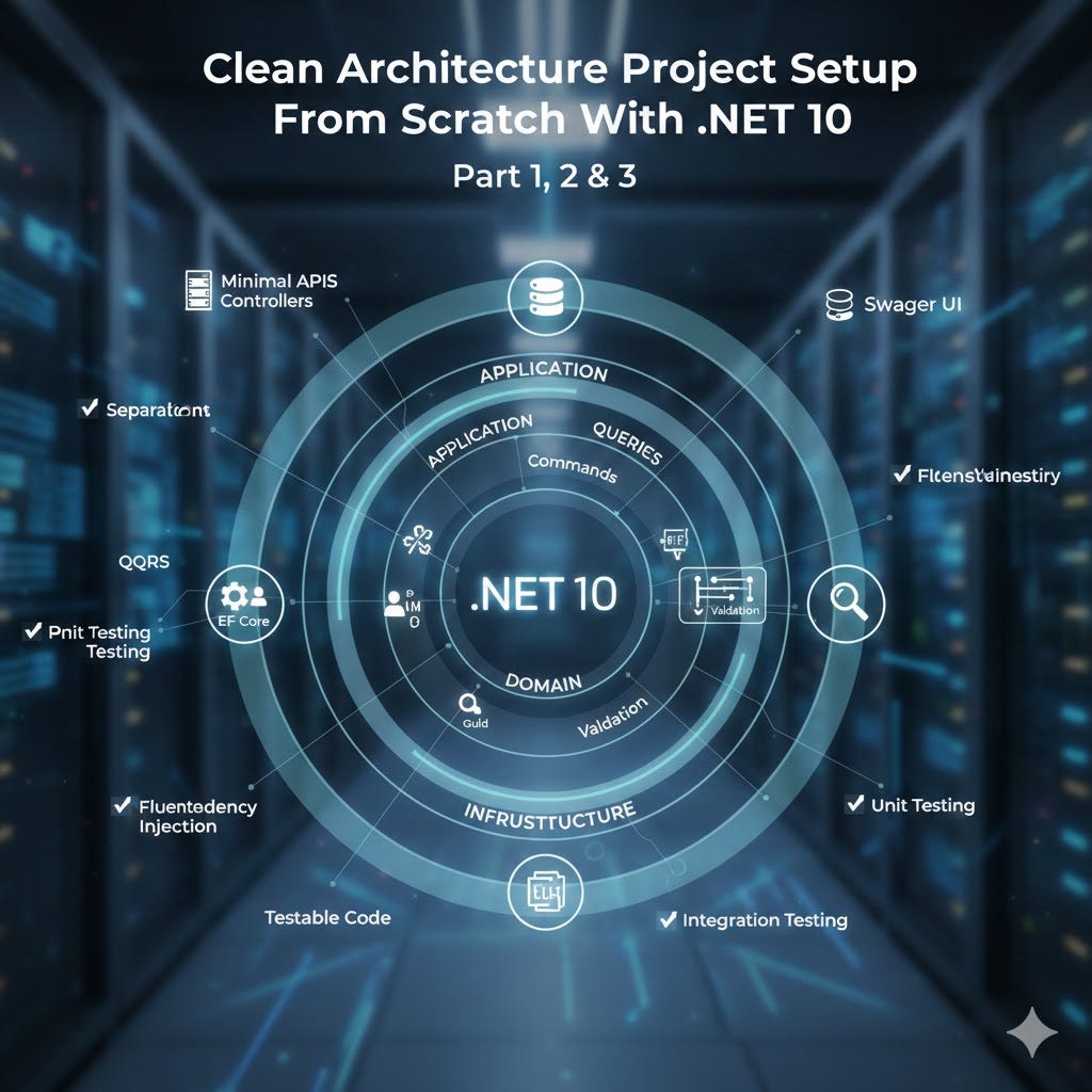 Clean Architecture Project Setup From Scratch With .NET 10 | by Mori ...